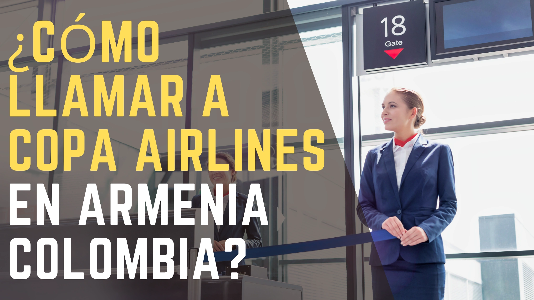 ¿Cómo llamar a Copa Airlines en Armenia, Colombia?